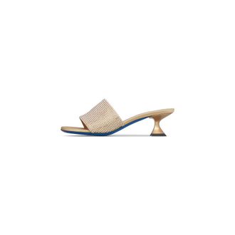 Loriblu Femme, Chaussures, Multicolore, Taille: 40 EU Mule Orn&eacute;e de Cristaux