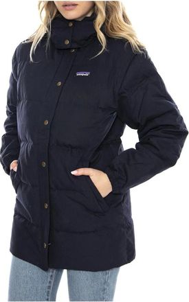 Patagonia Femme, Sport, Bleu, Taille: 36 FR Cotton Down Parka