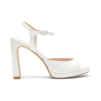 Stuart Weitzman Femme, Chaussures, Blanc, Taille: 37 1/2 EU Babette Platform