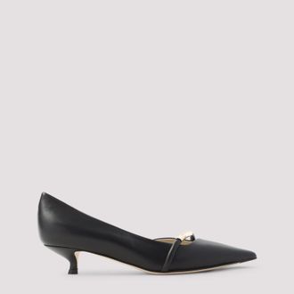 Giorgio Armani d&eacute;collet&eacute; en cuir