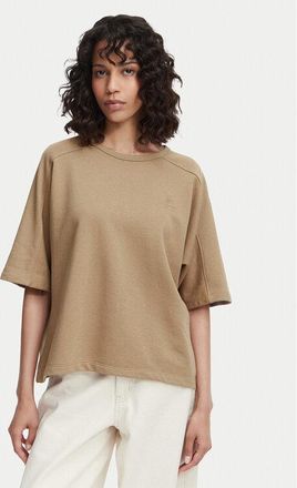 Beverly Hills Polo Club T-Shirt P-SS26W-TS00817 Hellbraun Oversize