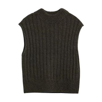 Barbour Anastasia Strickweste - - Knitwear - Damen - Gr&uuml;n - XS