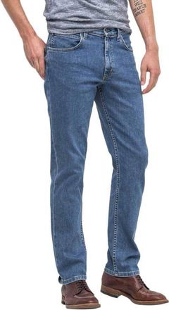 Lee Herren Brooklyn Straight Jeans,Mid Stonewash,32W / 32L