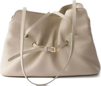 Prada petit sac cabas en cuir Dada - Tons neutres