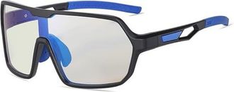 Generic Lunettes De Soleil De Sport Dext&eacute;rieur &Agrave; Monture Large For Hommes Et Femmes(Blue)