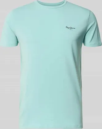 Pepe Jeans London Slim Fit T-Shirt aus Baumwoll-Mix Modell ORIGINAL BASIC 3N