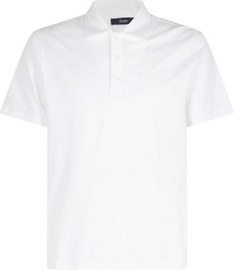 Herno Homme, Tops, Blanc, Taille: 2XL Polo Jersey