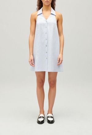 Claudie Pierlot Robe courte babydoll boutonn&eacute;e