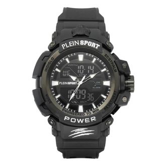 Plein Sport Combat Power Uhr - - Sport - Herren - Schwarzk - ONE SIZE