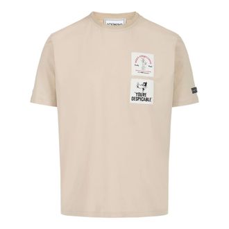 Iceberg Slim Fit Baumwolljersey-T-Shirt - - Tops - Herren - Beige - M