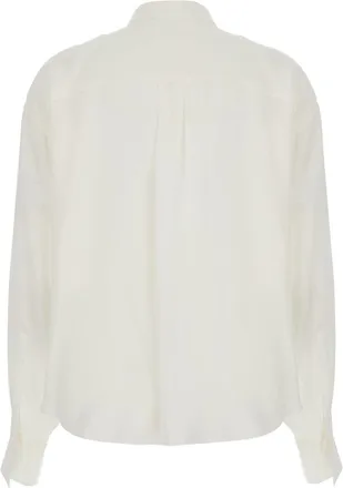 Brunello Cucinelli Pure Silk Shirt - White