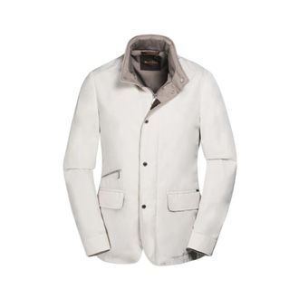 Moorer Sten-At Field Jacket - - Jackets - Herren - Wei&szlig; - M
