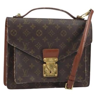 Louis Vuitton Pre-owned Canvas Handtasche - - Pre-owned - Damen - Braun - ONE SIZE