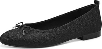 Tamaris Femme Damen 1-22188-42 Ballerinas, Black Glam, 37 EU