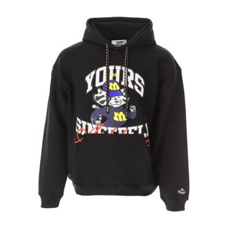 Msgm Mascotte Sweatshirt - - Sweatshirts & Hoodies - Herren - Schwarzk - M