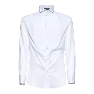 Giorgio Armani Klassisches Wei&szlig;es Hemd mit Franz&ouml;sischen Manschetten - - Shirts - Herren - Wei&szlig; - 2XL
