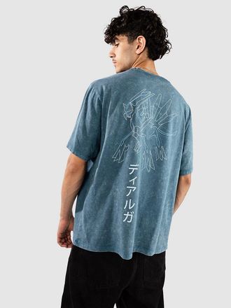 Dolly Noire x Pokemon Dialga T-Shirt acid blue
