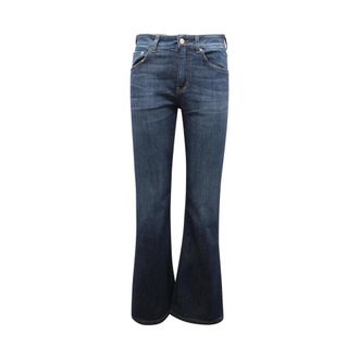 Department Five Denim Flare Hose Made in Italy - - Jeans - Damen - Blau - W30