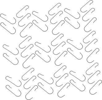 Cabilock 200stücke Metall-ornamentaufhänger Haken Zum Aufhängen Von Dekorationen Kleine Ornamenthaken Lichterkettenhaken Für Außenbereich Dachrinnenhaken Weihn