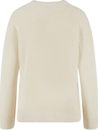 Urban Classics Rundhalspullover Urban Classics Damen Ladies Rib Knit Sweater (1-tlg)