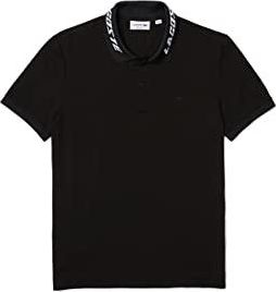 Lacoste Polo Slim Fit Homme, Noir, XL