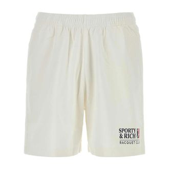 Sporty & Rich Herren, Shorts, Wei&szlig;, XLGr&ouml;&szlig;e
