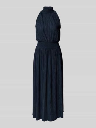 Sams&oslash;e & Sams&oslash;e Midikleid mit Plisseefalten und Stehkragen Modell UMA