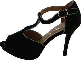 Andrea Conti 0617413 Damen Sandalen, Schwarz (schwarz 002), EU 35