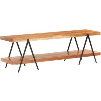 vidaXL Vidaxl - TV-Schrank 160x40x50 cm Akazie Massivholz