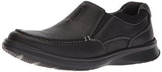 Clarks Mens Cotrell Free Shoe, Black Oily Leather, 13 Wide US