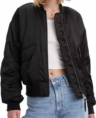 Levi's Damen Andy Techy Jacket Jacke, Caviar, 36