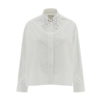 Des_Phemmes Klassisches Hemd - - Blouses & Shirts - Damen - Wei&szlig; - S