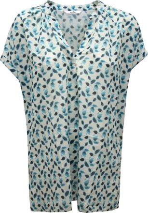 Mason's Femme, Blouses et Chemises, Bleu, Taille: 42 FR Adele MM Short-Sleeve Shirt
