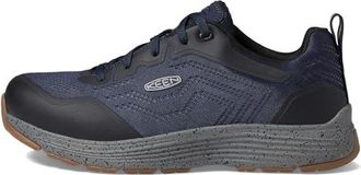 Keen Mens Sparta 2 Low Height Alloy Toe Industrial Work Sneakers, Sky Captain/Vapor, 11.5