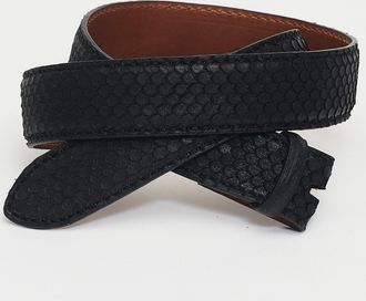 Reptiles House Toledo - Ledergürtel - Schwarz