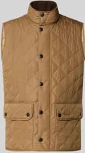 Barbour Slim Fit Weste mit Logo-Stitching Modell NEW LOWERDALE