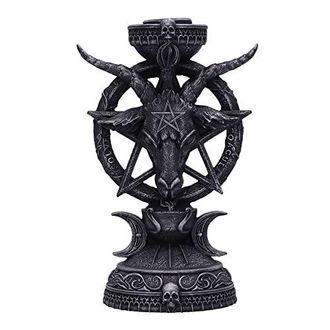 Nemesis Now Baphomet None Kerzenständer Standard Polyresin Geschenke, Gothic, Horror, Rockwear