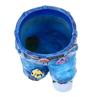 Cabilock Dekorativer Blumentopf Aus Kunstharz Hosenmodellierung Sukkulententopf Stilvoller Pflanzentopf Langlebig Für Garten Und Schreibtisch