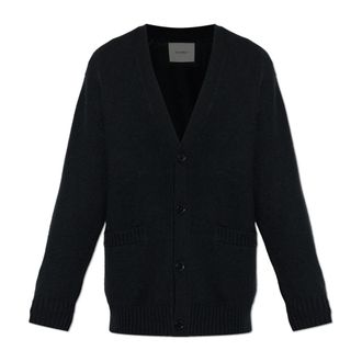 Lisa Yang The Wilson Cardigan - - Knitwear - Herren - Schwarzk - XL