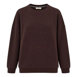 Sessun Chebbi SweaT-shirt - Femme - Sweatshirts et sweats &agrave; capuche - Brun - Taille: 40 FR