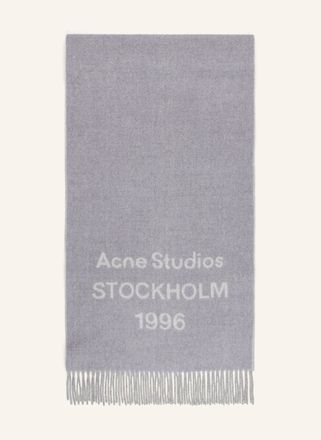 Acne Studios Schal grau