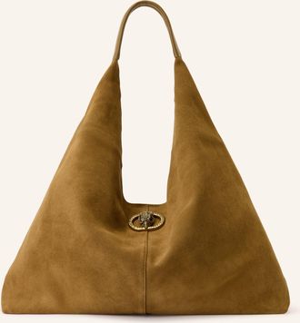 Kurt Geiger Beuteltasche Mit Schmucksteinen braun