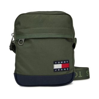 Tommy Jeans Homme, Sacs, Vert, Taille: ONE Size Sac port&eacute; &eacute;paule