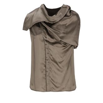 Rick Owens Damen, Oberteile, Braun, XSGr&ouml;&szlig;e
