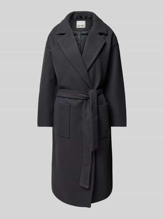 Ichi Mantel mit Bindeg&uuml;rtel Modell Jannet