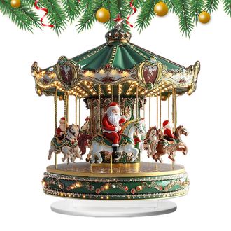 Generico Weihnachtsfiguren | Heimdekoration 2D mit Weihnachtsmann - Weihnachtsdekoration f&uuml;r den Schreibtisch - f&uuml;r den Innenbereich, Weihnachtsfeiern, Wohnzim