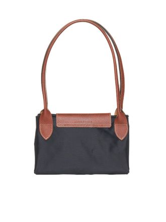 Longchamp Womens Shoulder Bag Le Pliage L Black Polyamide
