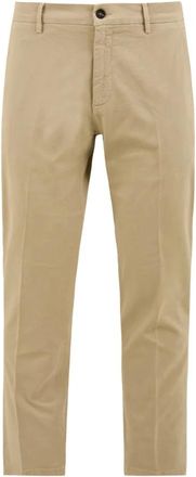 Siviglia Pantalon Carducci en gabardine - Homme - Pantalons - Beige - Taille: W34