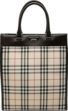 Burberry Shopper - House Check Canvas Tote - Gr. unisize - in Braun - f&uuml;r Damen