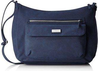 s.Oliver Sacs à bandoulière pour Femme 38 x 29 x 12 cm (l x H x P), Bleu foncé 5852, 38x29x12 cm (B x H x T)